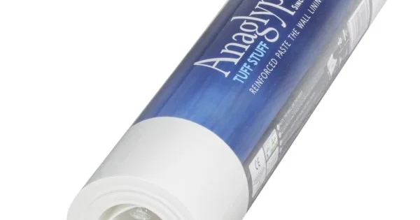 Anaglypta Professional Quality Tuff Stuff Wall Lining Paper | 750mm x ...