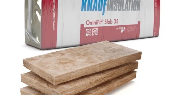 100mm Knauf Omnifit 35 | Multipurpose Glass Wool Insulation Slab ...