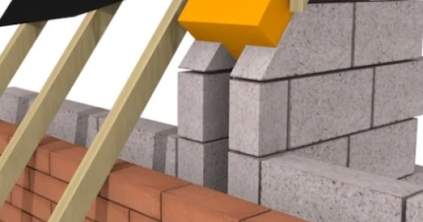 ARC T-Barrier Pitched Roof for 150mm Party Wall Cavity | Fire Barrier ...