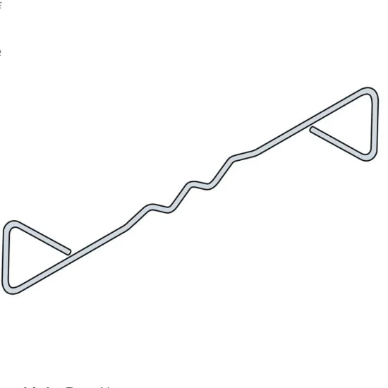 200mm Ancon Staifix RT2 General Purpose Wall Tie | Stainless Steel Type ...