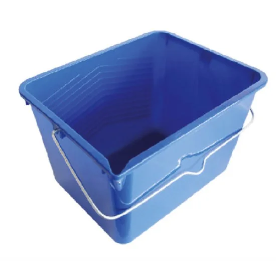 8L Plastic Paint Scuttle Blue Dolphin| Paint Bucket | Painter's Tool