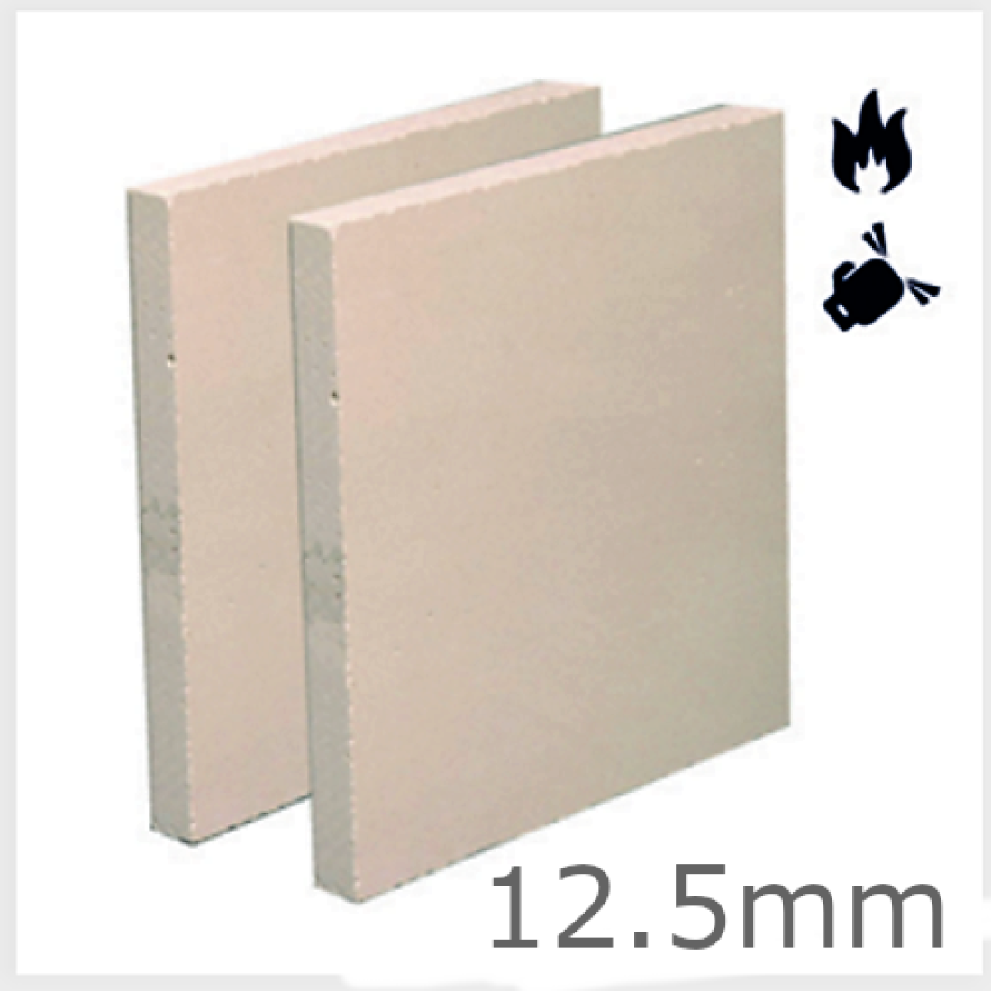 12.5mm Glasroc F MultiBoard | Non-Combustible Glass Reinforced Gypsum Board
