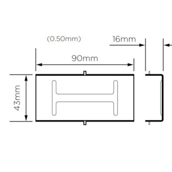 British Gypsum Gyplyner GL3 Channel Connector | Metal Frame Wall and ...
