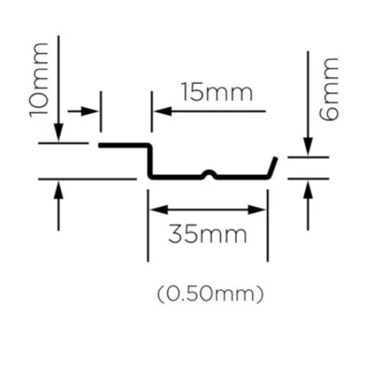 British Gypsum Gypframe RB2 SureFix Bar | Dry Lining | Metal Stud Wall ...