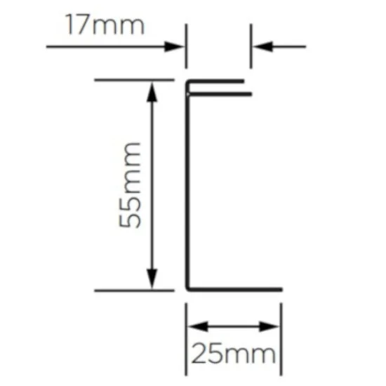 British Gypsum Gypframe Staggered SC2 Spacer Clip | Metal Frame Wall ...