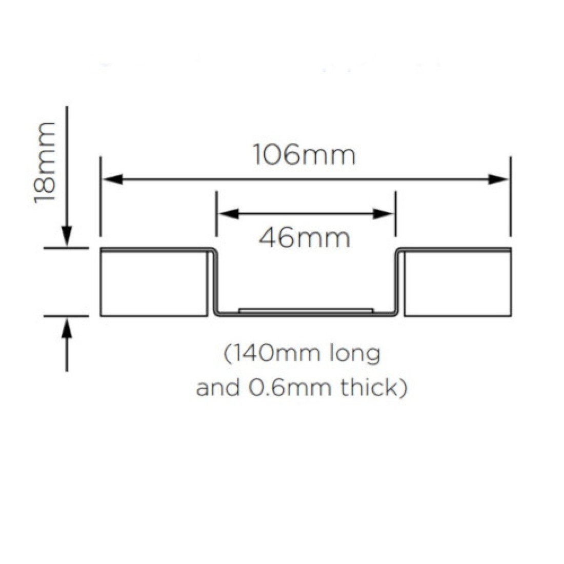 British Gypsum Gypframe Service Support Plate | Dry Lining | Metal Stud ...