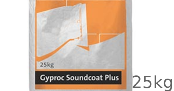 25kgs Gyproc Soundcoat Plus | Parge Coat | pallet of 56