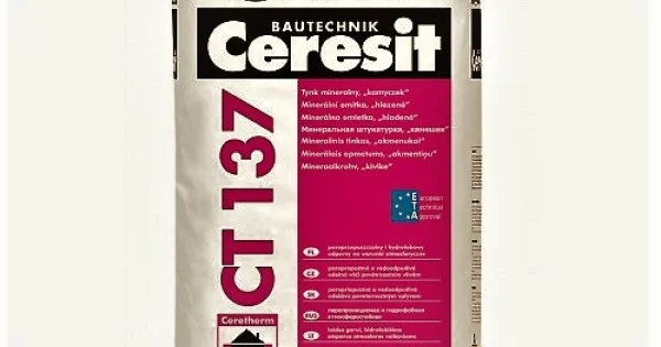 Ceresit CT137 Mineral Render 1.5 mm grain (stone texture)
