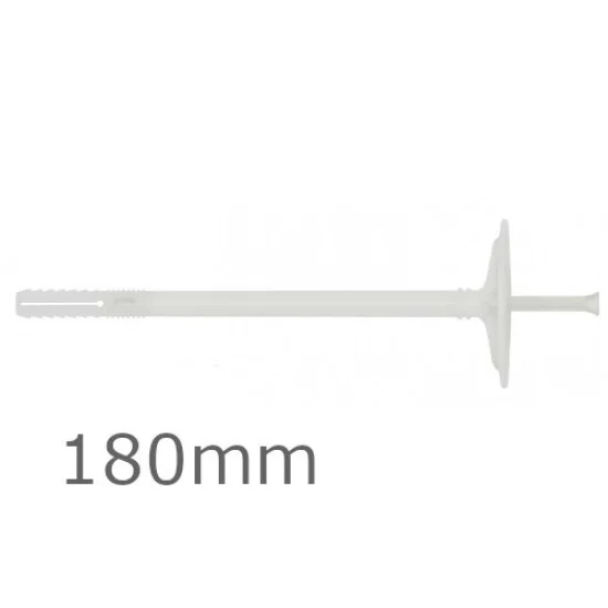 180mm Plastic Insulation Panel Fixings - pack of 200 | External Wall ...