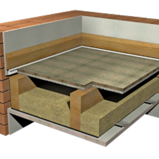 37mm Monodeck 37T Timber Floor Acoustic Overlay Board | 2400mm x 600mm