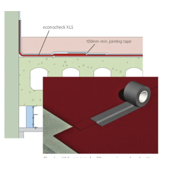 5mm Econocheck Underscreed XL5 | Impact Improvement Underlay System