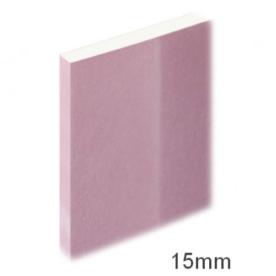 15mm Knauf Fireshield Plasterboard - Wall Board | Fire Resistant