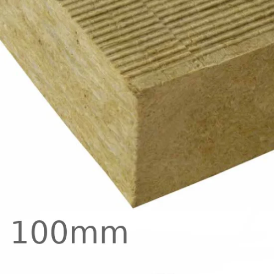 100mm Knauf Rocksilk Krimpact Flat Roof Slab | Rock Mineral Wool ...