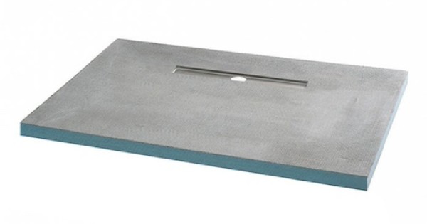 Marmox Showerlay 360 | Linear Draining Shower Tray | 40mm x 1200mm x 1200mm