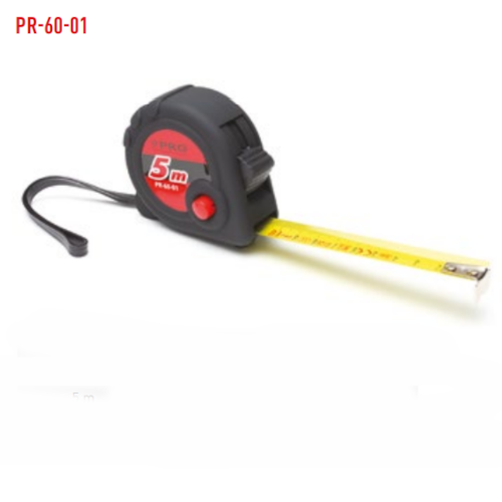 8m Steel Tape Measure PRO - PR-60-01 | 3 Brakes | Carpentry Tool