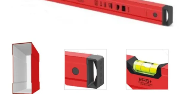1500mm Spirit Level PRO | Red colour | Carpentry Tool