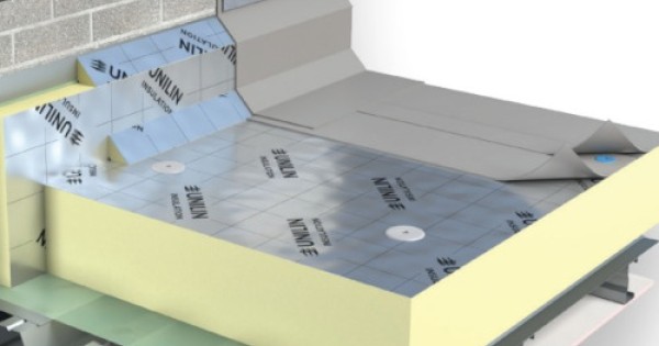 110mm Unilin Thin-R FR/ALU Flat Roof PIR Insulation Board | Vapour tight