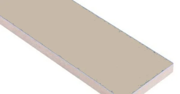 Cut to Size Fireproof Plasterboard Strips for Deflection Heads