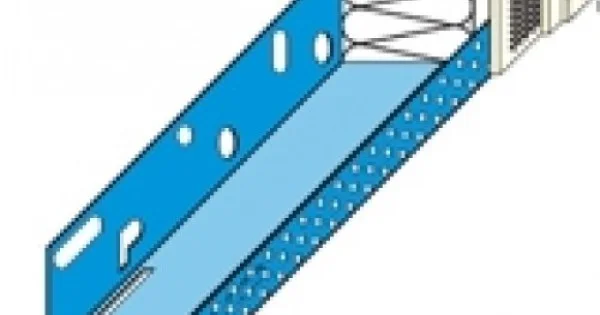 100mm Aluminium Base Track | External Wall Insulation | Base Bead