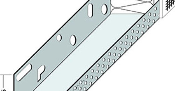 180mm Aluminium Base Track | External Wall Insulation | Base Bead
