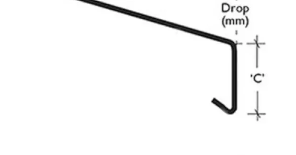 Custom Cut Oversill and Window Sill Flashing (with full end caps-pair ...