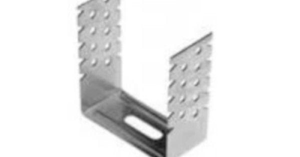 200mm Galvanised Steel Ceiling Brackets ES-200 | Dry Lining | pack of 100