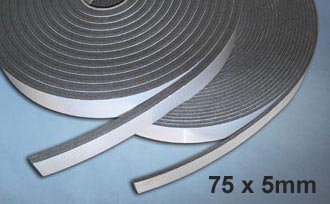 Isocheck Acoustic Isolation Strip 75 x 5mm | Acoustic Insulation ...