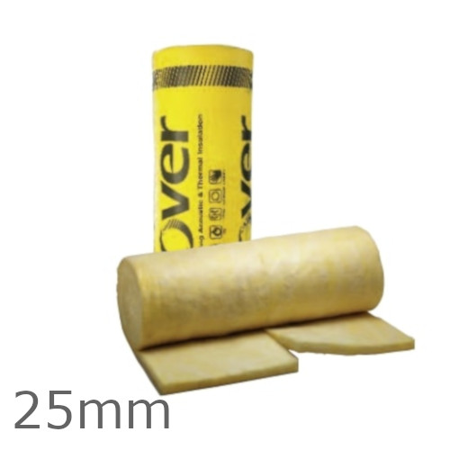 25mm Knauf Earthwool Acoustic Insulation Roll | Glass Mineral Wool ...