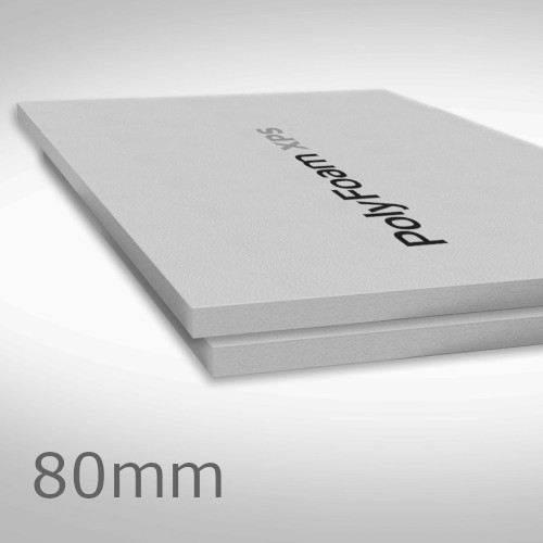 80mm Polyfoam XPS Floorboard | Super grade | Extruded Polystyrene Board