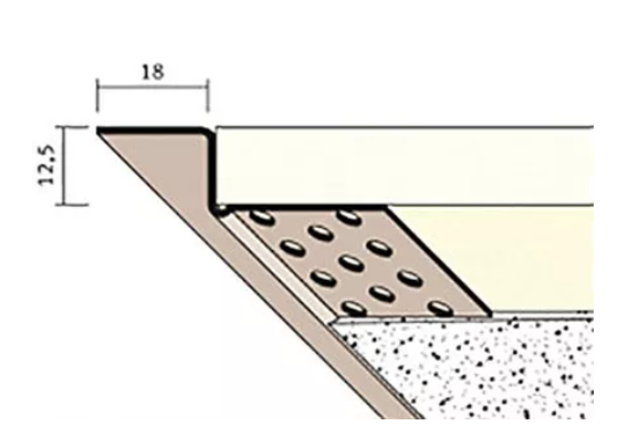 18mm Wemico PVC Shadow Gap Profile